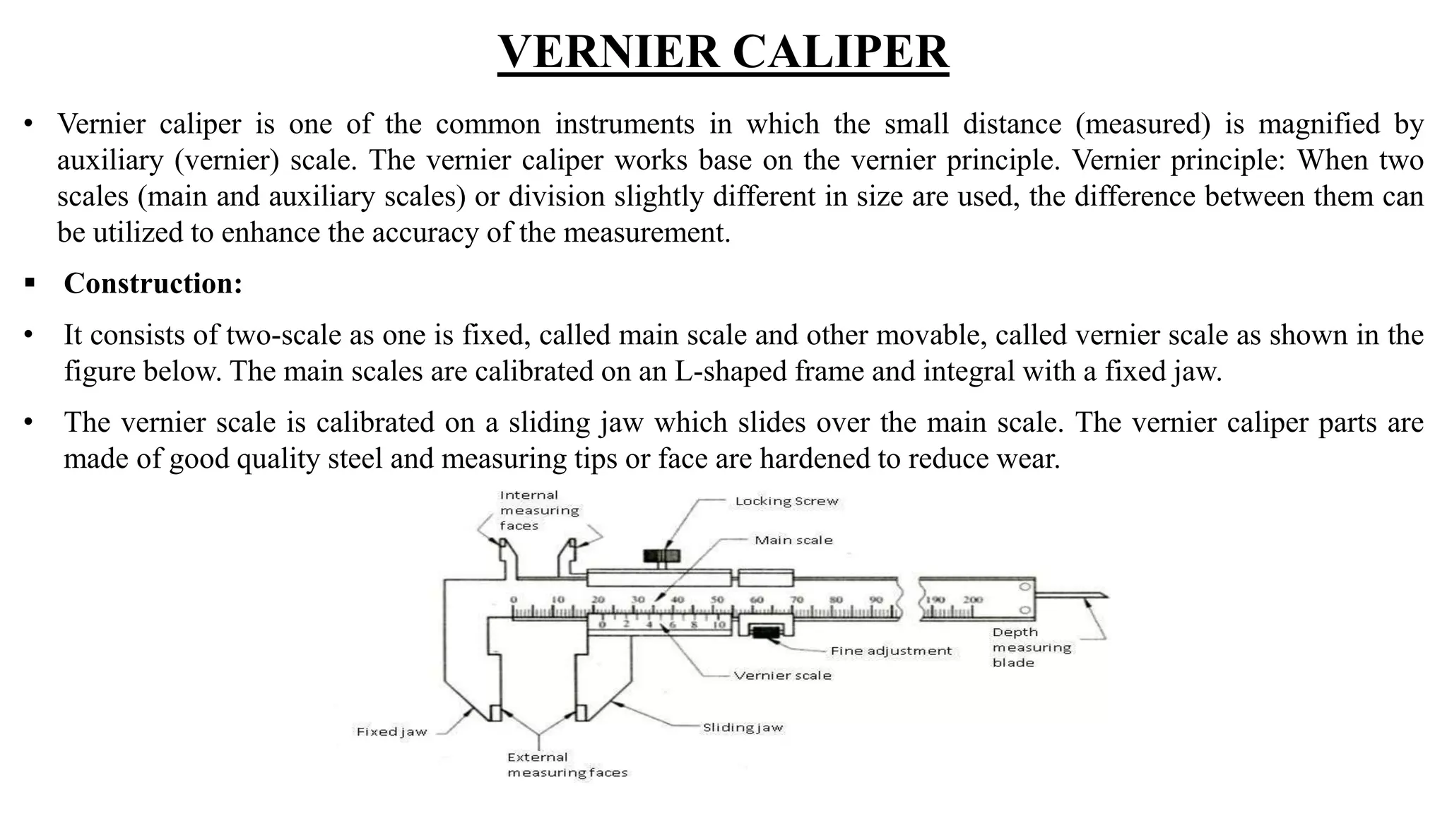 Ch 1 introduction to metrology, linear and angular measurement | PPTX