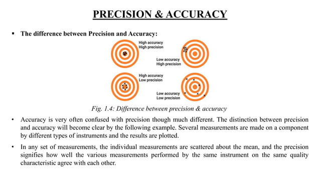 Ch 1 introduction to metrology, linear and angular measurement | PPTX