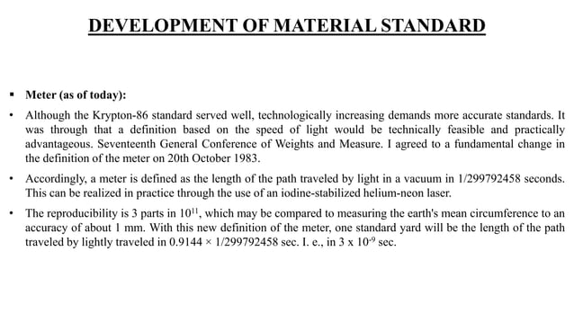 Ch 1 introduction to metrology, linear and angular measurement | PPTX