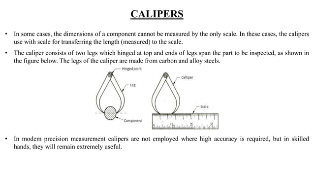 Ch 1 introduction to metrology, linear and angular measurement | PPTX