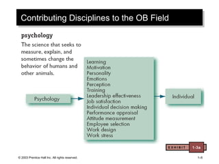 Ch 1 introduction to ob | PPT