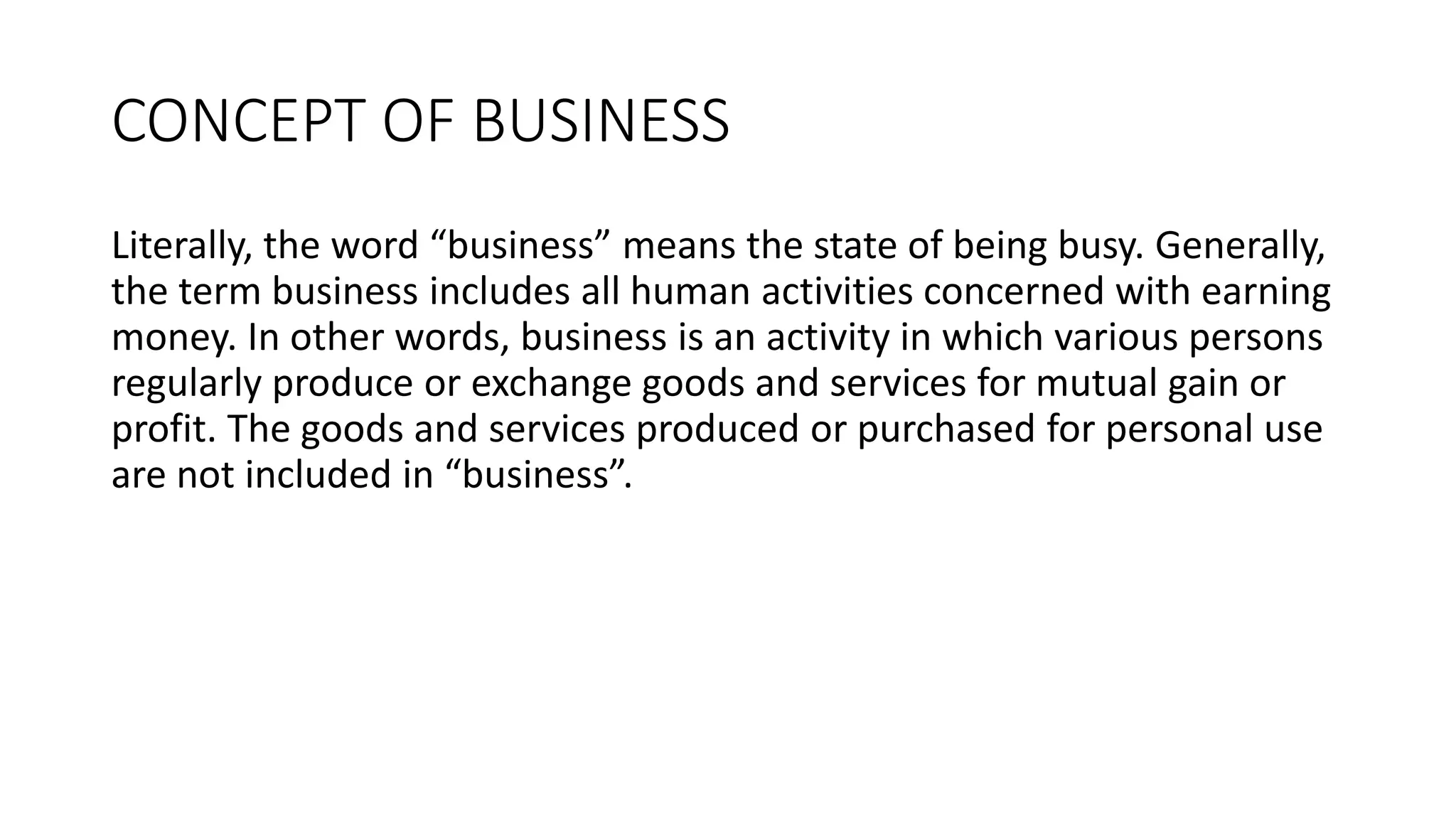 Ch 1 intro to business | PPT