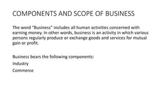 Ch 1 intro to business | PPT