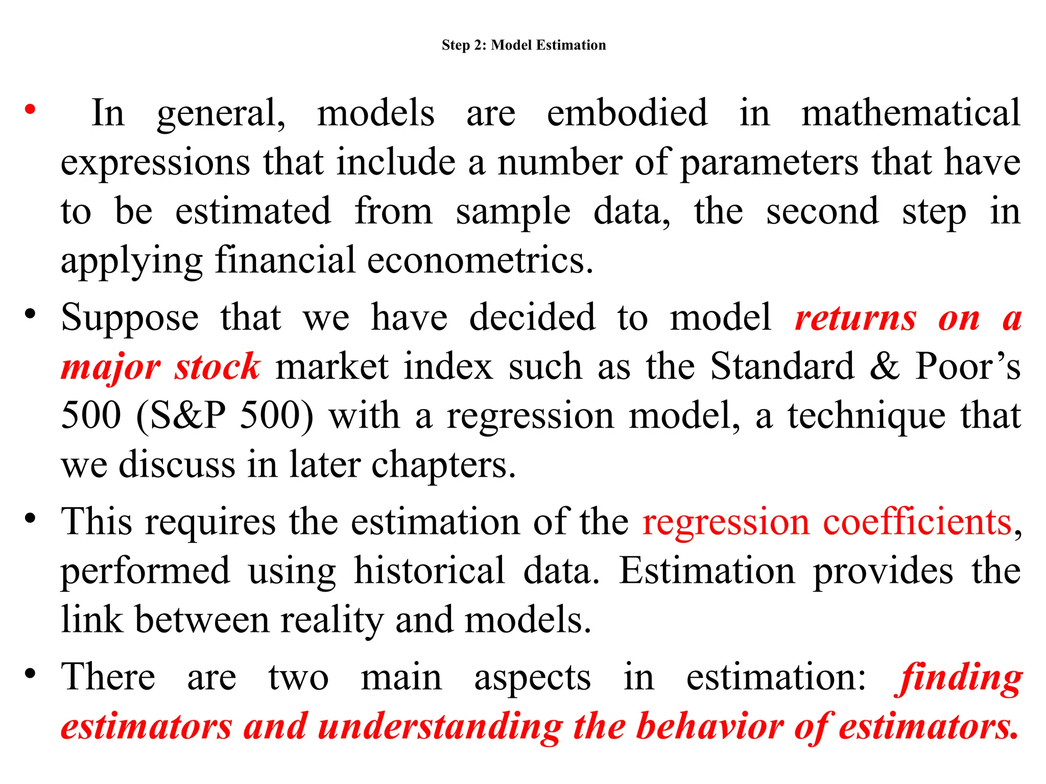 Chapter one Introduction to Econometrics | PPTX