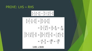 Rational Numbers | PPTX