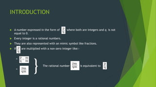 Rational Numbers | PPTX