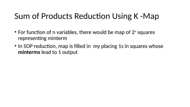 CH-1 SIMPLIFICATION USING KARNAUGH MAPS.pptx