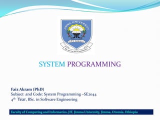 CH-1SYSTEM PROGARMMING (1).pdf programing | PPT