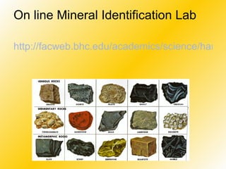 Ch. 2 Minerals | PPT