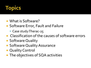 Ch 2 what is software quality | PPTX