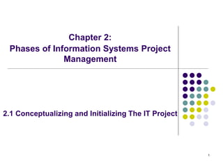 CH-2.1 Conceptualizing and Initializing the IT Project.ppt