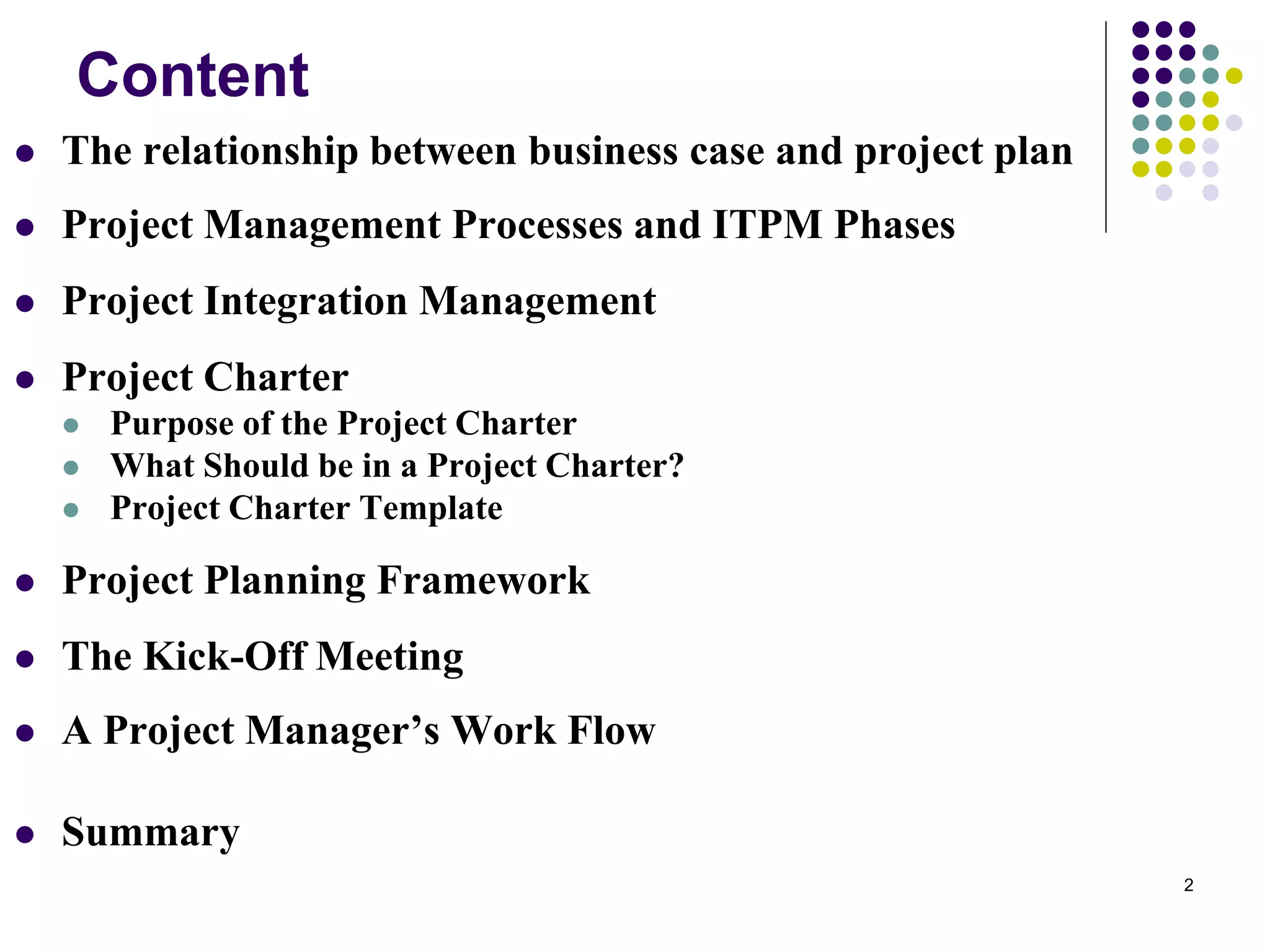 CH-2.2 Developing Project Charter and Baseline Project Plan.ppt