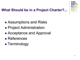 CH-2.2 Developing Project Charter and Baseline Project Plan.ppt