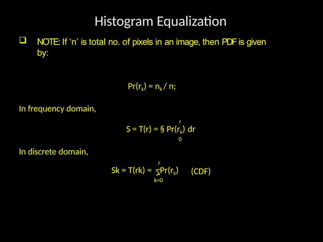 Ch 22 Histogram Image Processing Pptx Technology And Computing