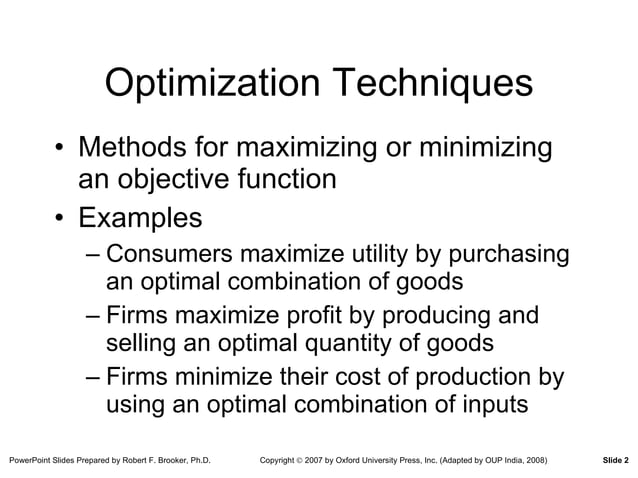 Ch. 2-optimization-techniques | PPT