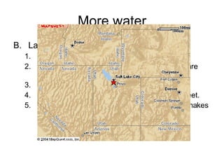 Earth's Features--Landforms and Water Features