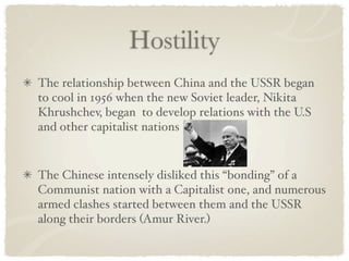 The Sino-Soviet Split | KEY