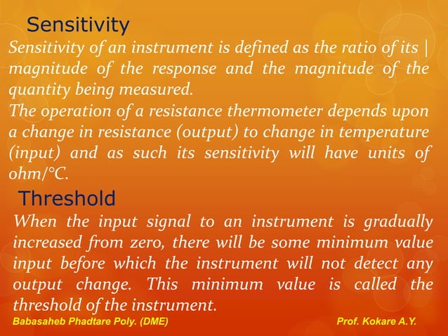 Ch. no. 1 introduction to measurement | PPTX