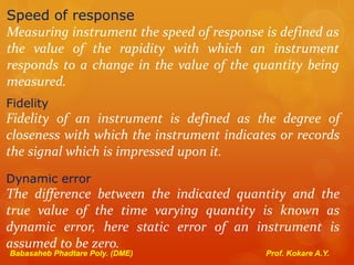 Ch. no. 1 introduction to measurement | PPTX