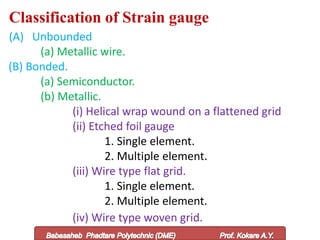 Ch. no. 5 vibration and strain measurement | PPTX | Physics | Science