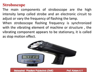 Ch. no. 5 vibration and strain measurement | PPTX | Physics | Science
