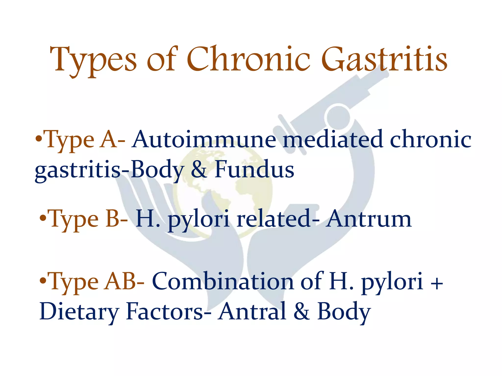 Chronic Gastritis Pathology | PPTX