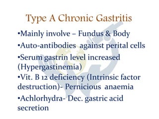 Chronic Gastritis Pathology | PPTX