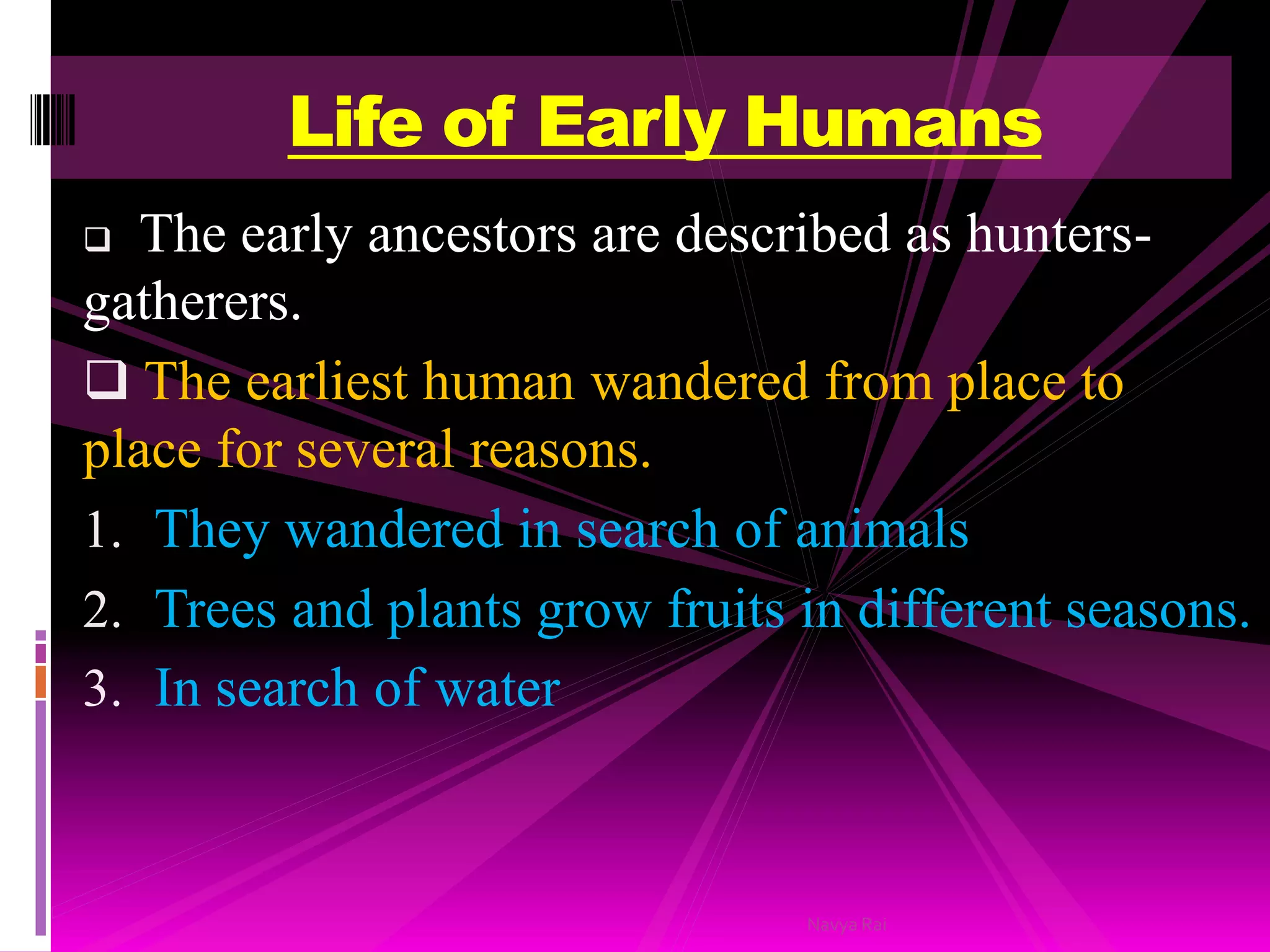 6th std Social Science - History Ch.2. The Earliest Societies | PDF