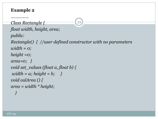 Ch1 Oop Introduction Classes And Objects Ppt 6942