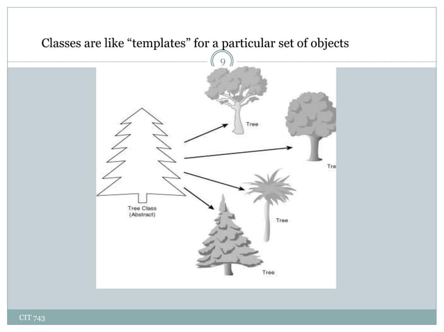 Ch1 Oop Introduction Classes And Objects Pptx Programming