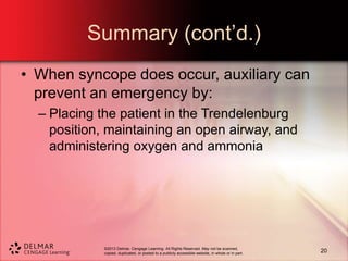 Chapter 4- Syncope | PPT