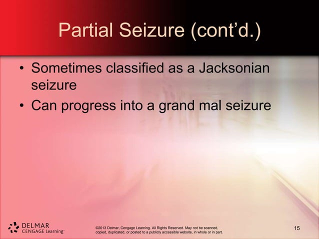 Chapter 5- Seizure Disorders | PPT