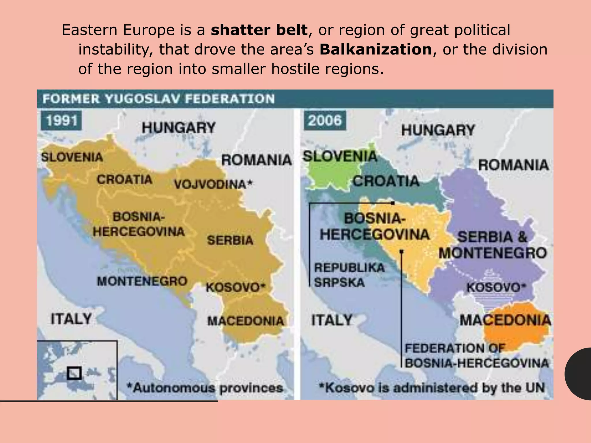 Human Geography of Eastern Europe | PPT