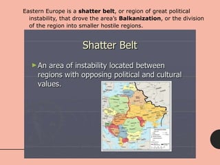 Human Geography of Eastern Europe | PPT