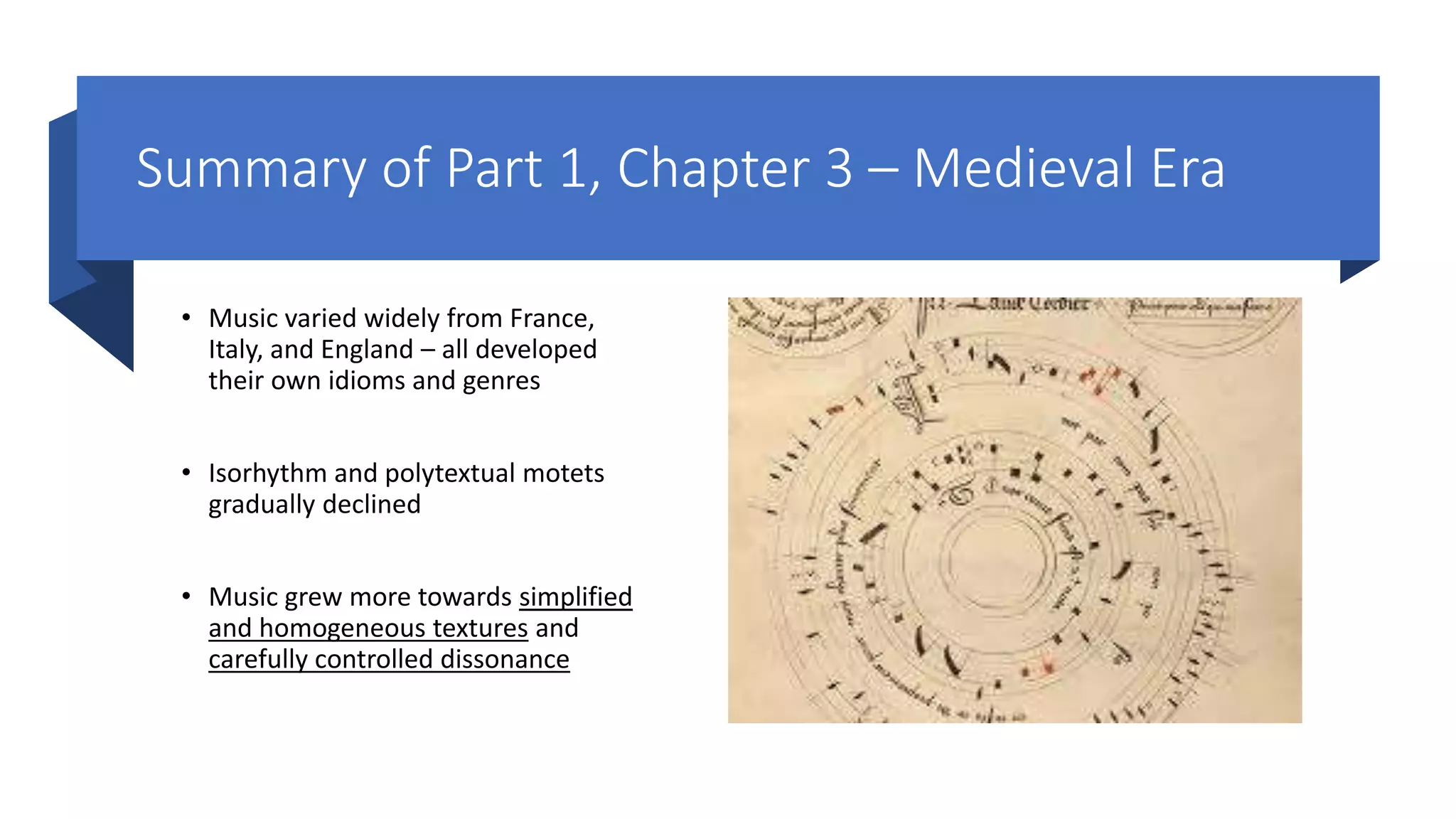 Ch. 3 music in the 14th century | PPTX