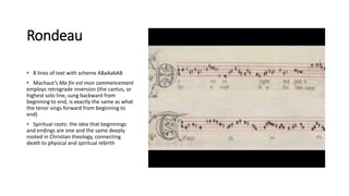 Ch. 3 music in the 14th century | PPT