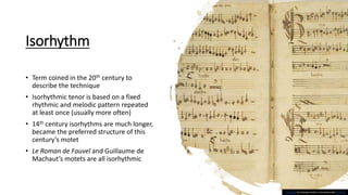 Ch. 3 music in the 14th century | PPT