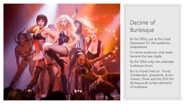 Ch. 6 vaudeville and burlesque | PPT
