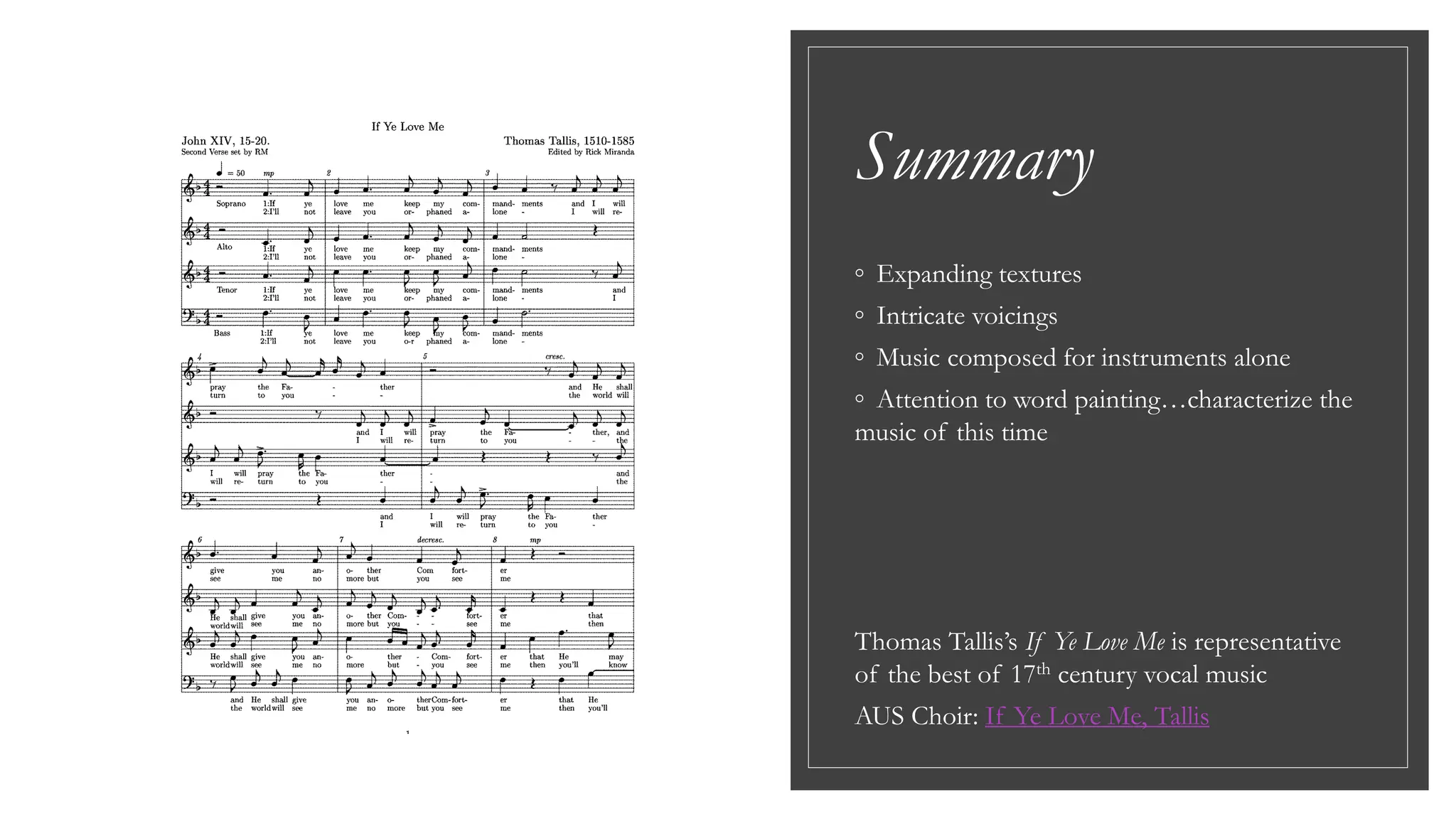 Ch. 6 music in the 16th century | PPT