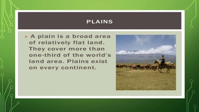 Ch.6 major landforms to the earth | PPTX