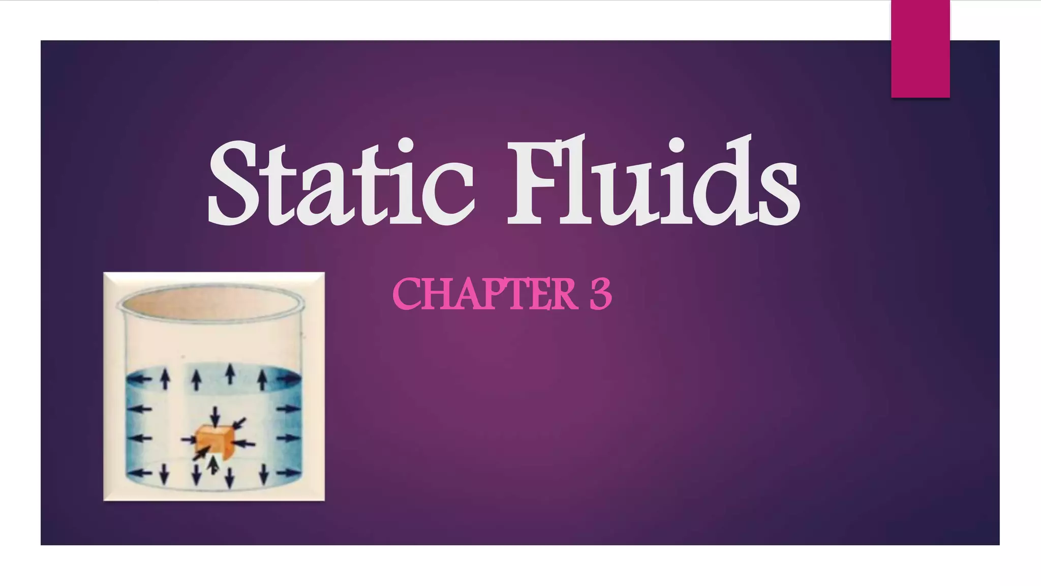 Static Fluid Properties | PPT
