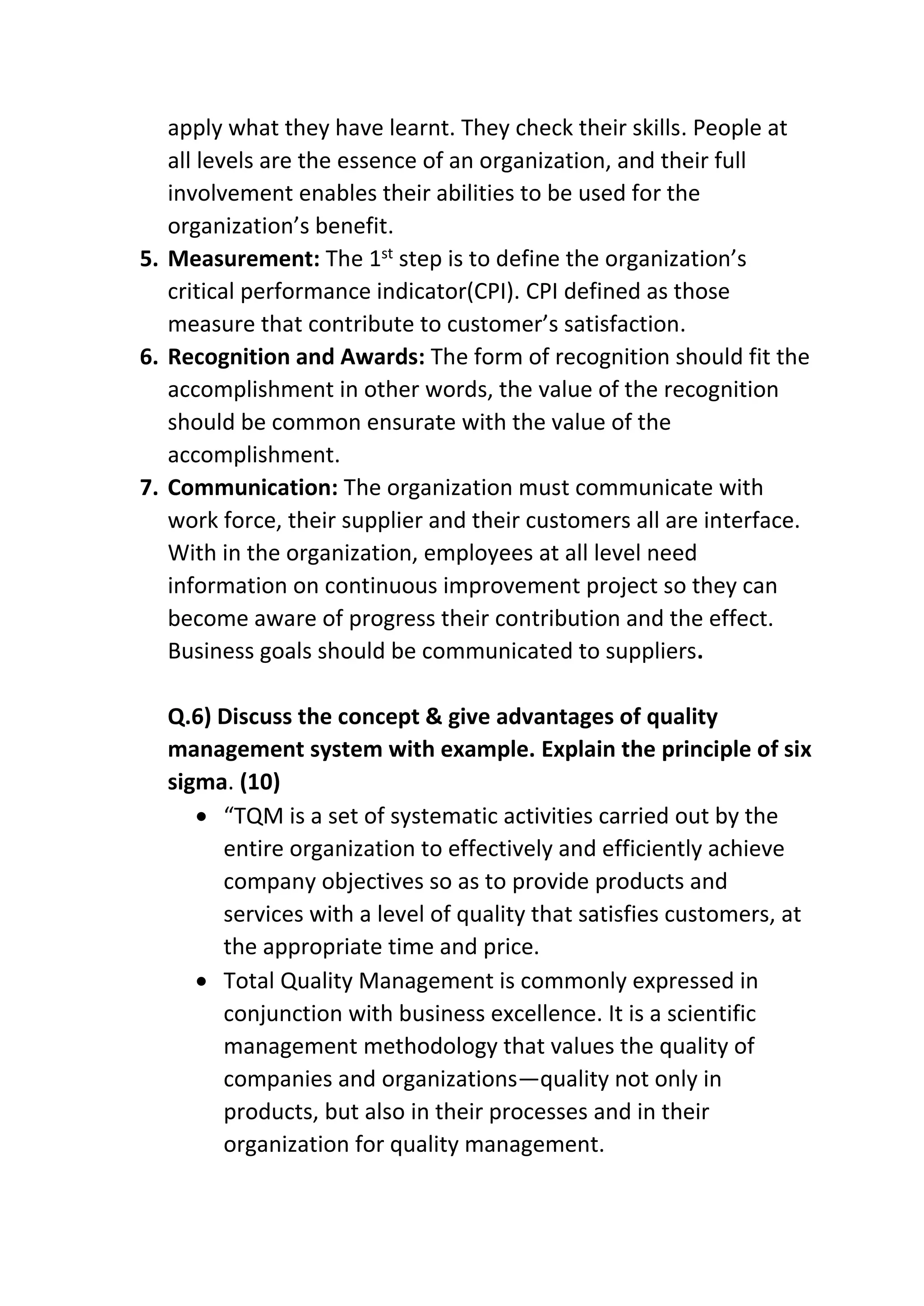 Ch.2 quality management system | PDF