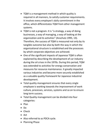 Ch.2 quality management system | PDF