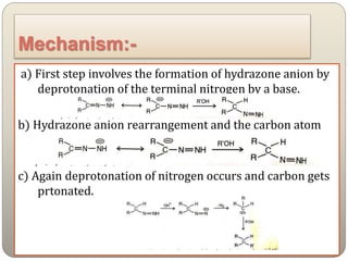 Reaction of synthetic importance | PPTX