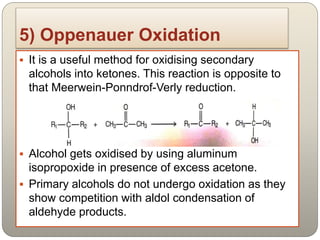 Reaction of synthetic importance | PPTX