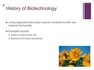 Ch.3 biotechnology | PPTX