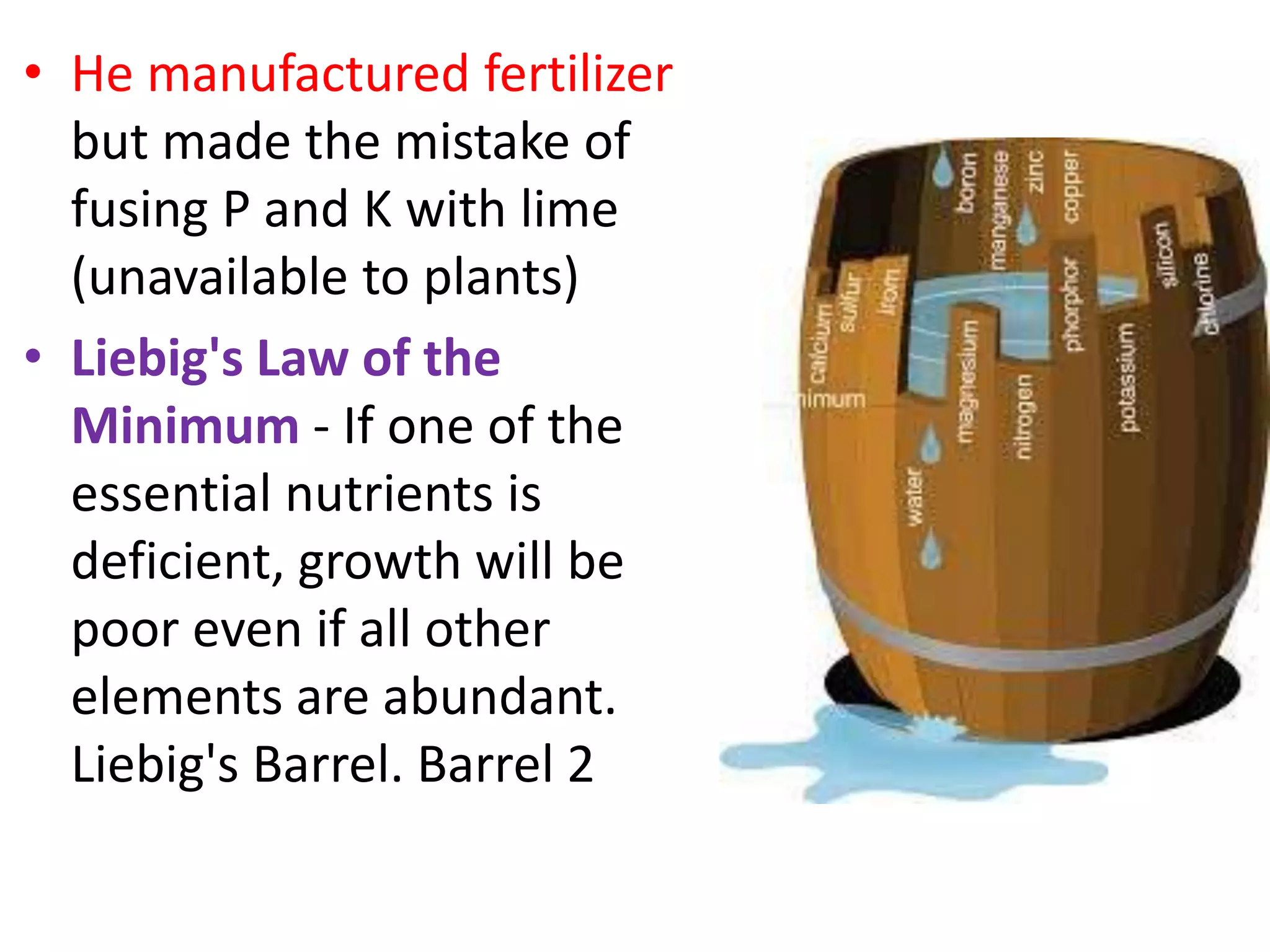 Ch. 1 ,2 history and development of soil science, its scope and ...
