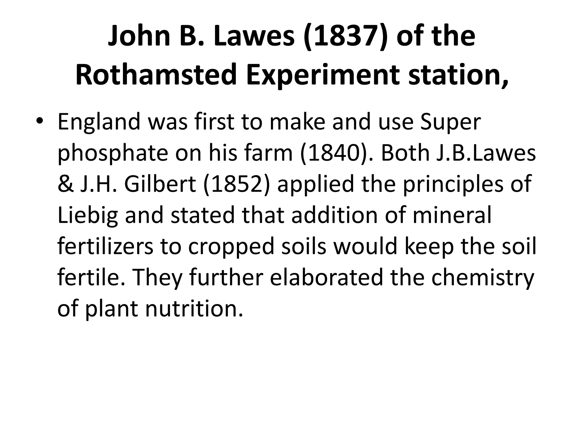Ch. 1 ,2 history and development of soil science, its scope and ...
