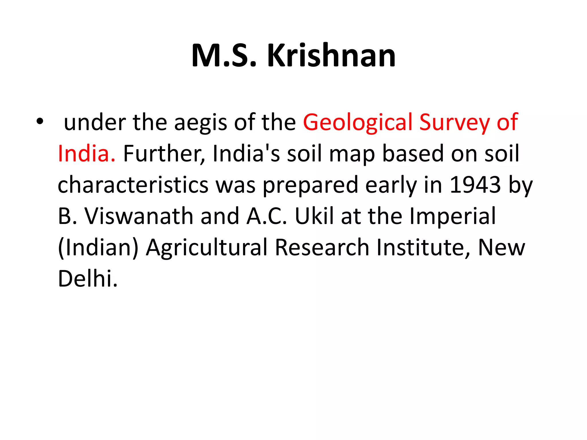 Ch. 1 ,2 history and development of soil science, its scope and ...