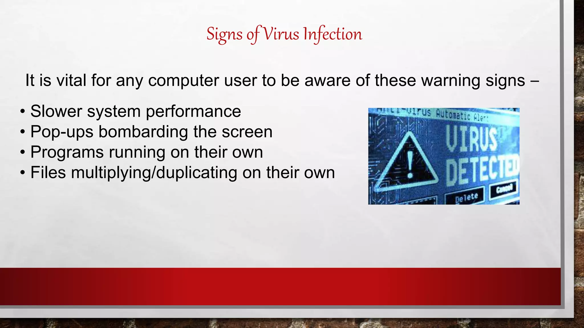 Ch. 3 computer virus | PPTX